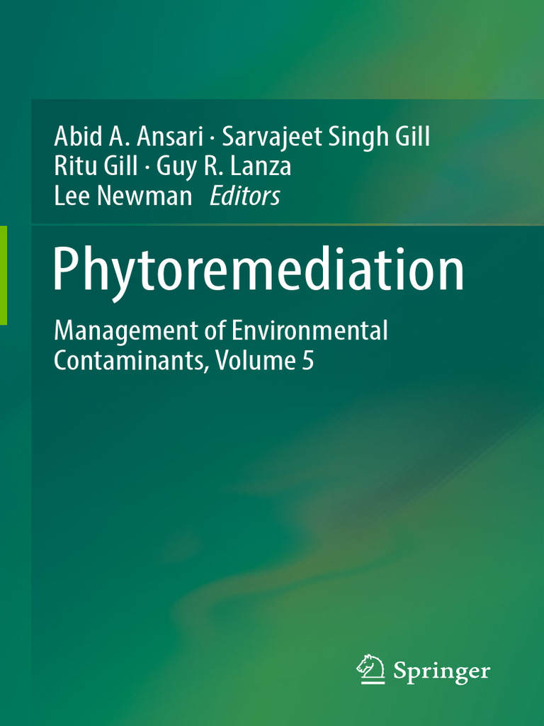 Phytoremediation Management of Environmental Contaminants, Volume 5 ( PDFDrive ) | PDF | Soil ...