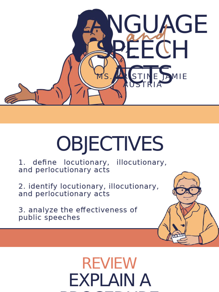 LANGUAGE SPEECH ACTS | PDF | Semantics | Speech