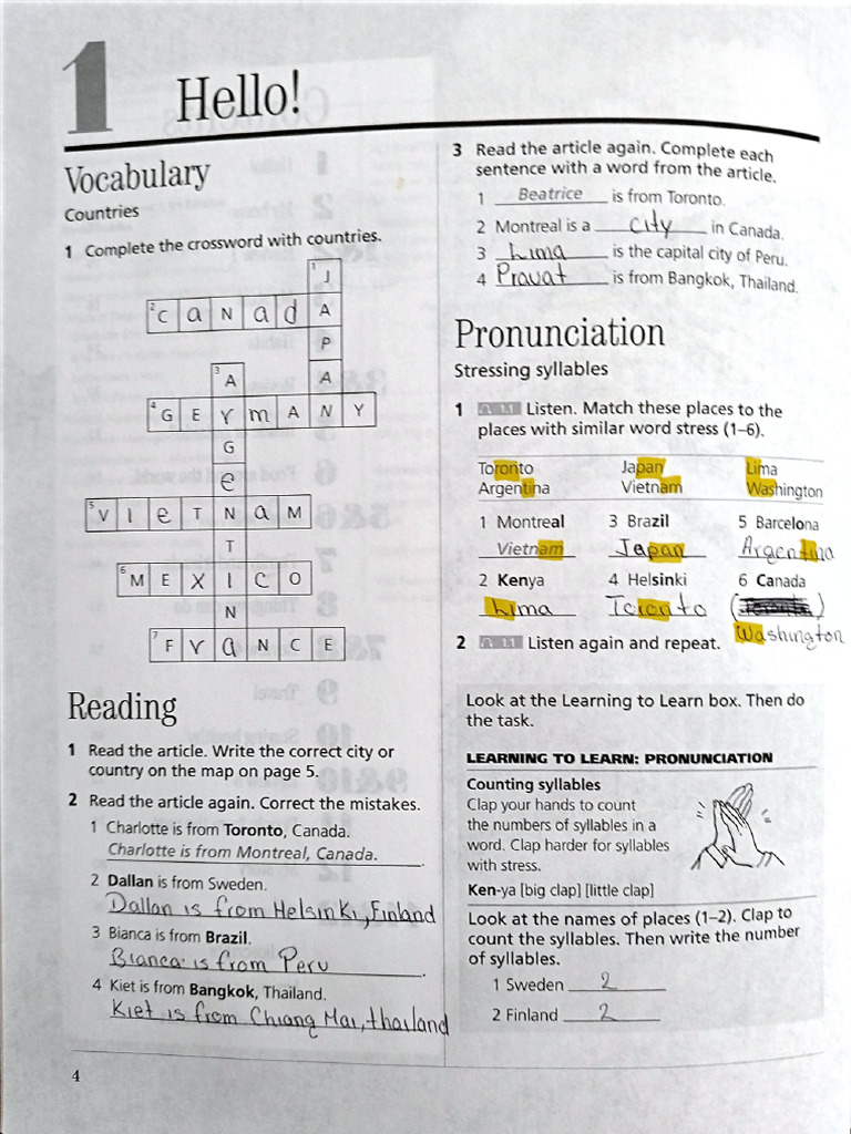 Tarea Workbook - PGS 4,5,6,7,8 | PDF