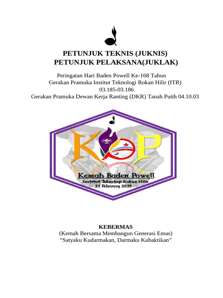 Juklak KBP 22 Februari 2025-1-2 | PDF