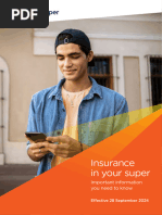 AustralianSuper Personal Plan Overview | PDF | Financial Risk | Taxes