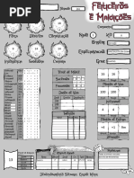 Ficha Pathfinder 2e - Editável | PDF