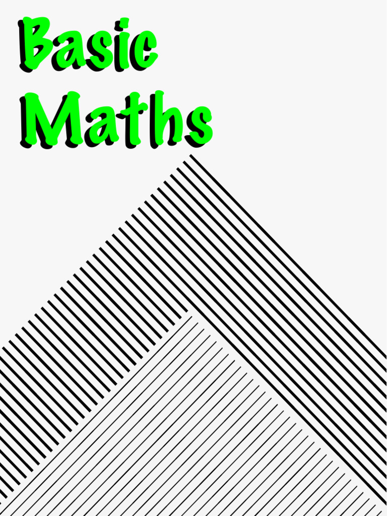 Basic Maths | PDF | Mathematical Analysis | Mathematical Concepts