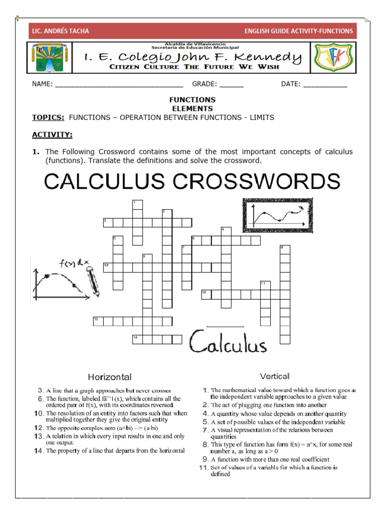 English Guide: Functions in Calculus | PDF