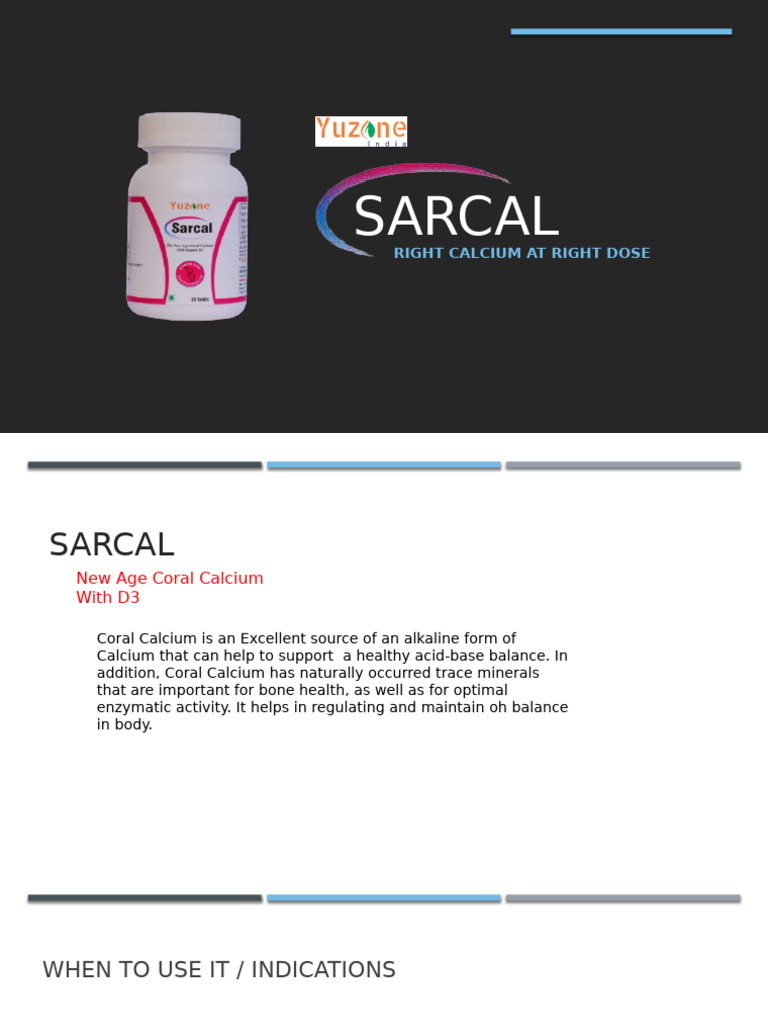 Coral Calcium Supplement Benefits | PDF