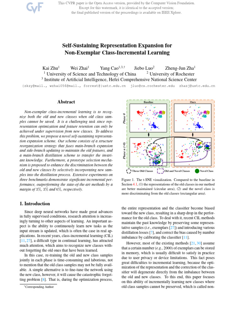 Zhu Self-Sustaining Representation Expansion For Non-Exemplar Class-Incremental Learning CVPR ...