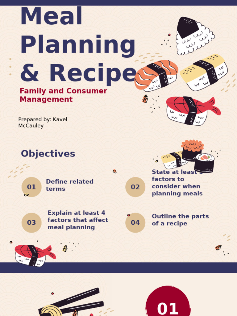 Meal Planning and Recipe 2021 | PDF | Meal | Eating Behaviors Of Humans