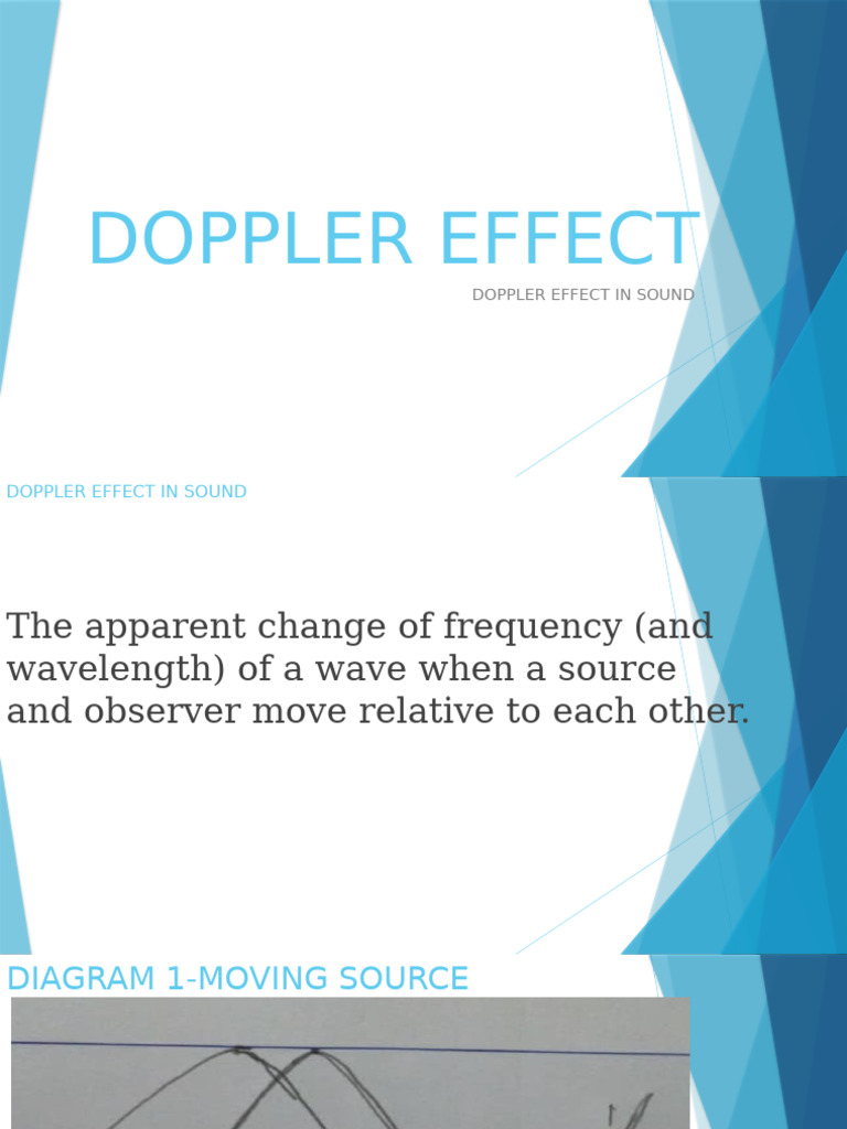 9.0 Doppler Effect | PDF | Doppler Effect | Waves