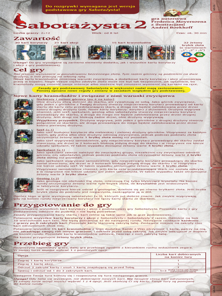 Instrukcja Sabotazysta-2 | PDF