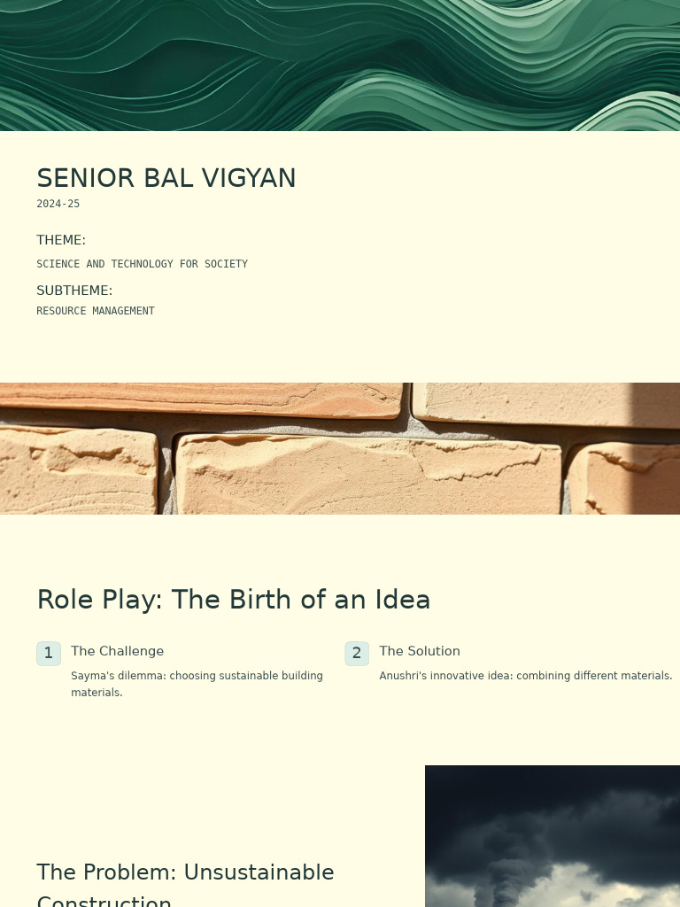 Final Report PPT Chemistry | PDF | Cement | Green Building