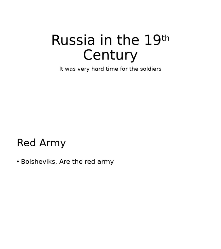 SST Russian Rev NOTES | PDF