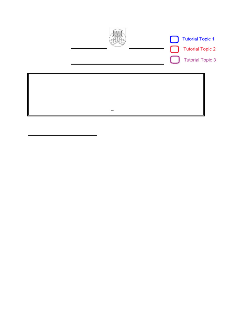FAR210 TUTORIAL Topic1-3 | PDF | Accounting | Audit