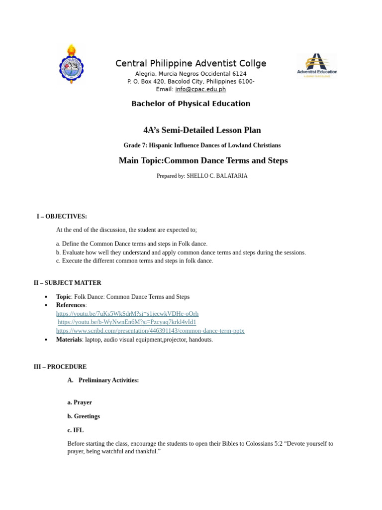 Final-Demo-edit (1) | PDF | Dances | Prayer