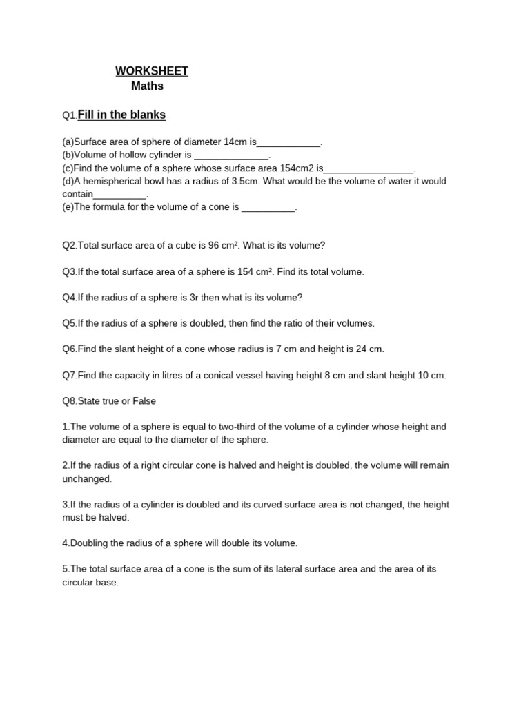 WORKSHEET maths holiday homework | PDF