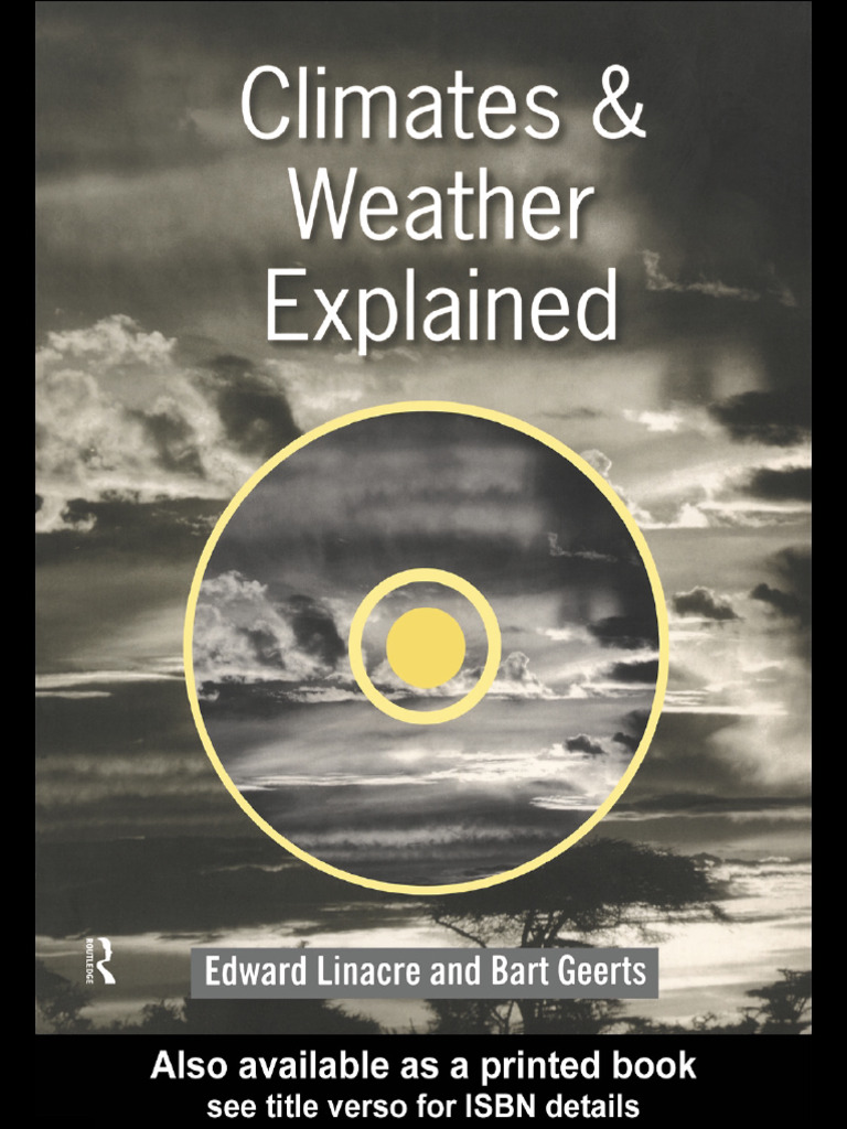 Climates and Weather Explained With CD ROM | PDF | Atmosphere Of Earth ...
