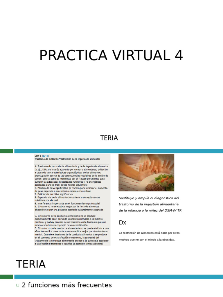 Diagnóstico y Abordaje de Pica y TEA | PDF | Autismo | Enfermedades y trastornos