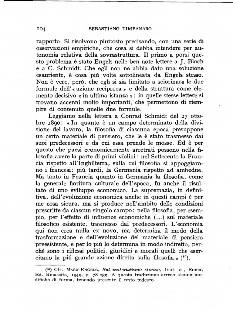 Timpanaro Part 2 | PDF