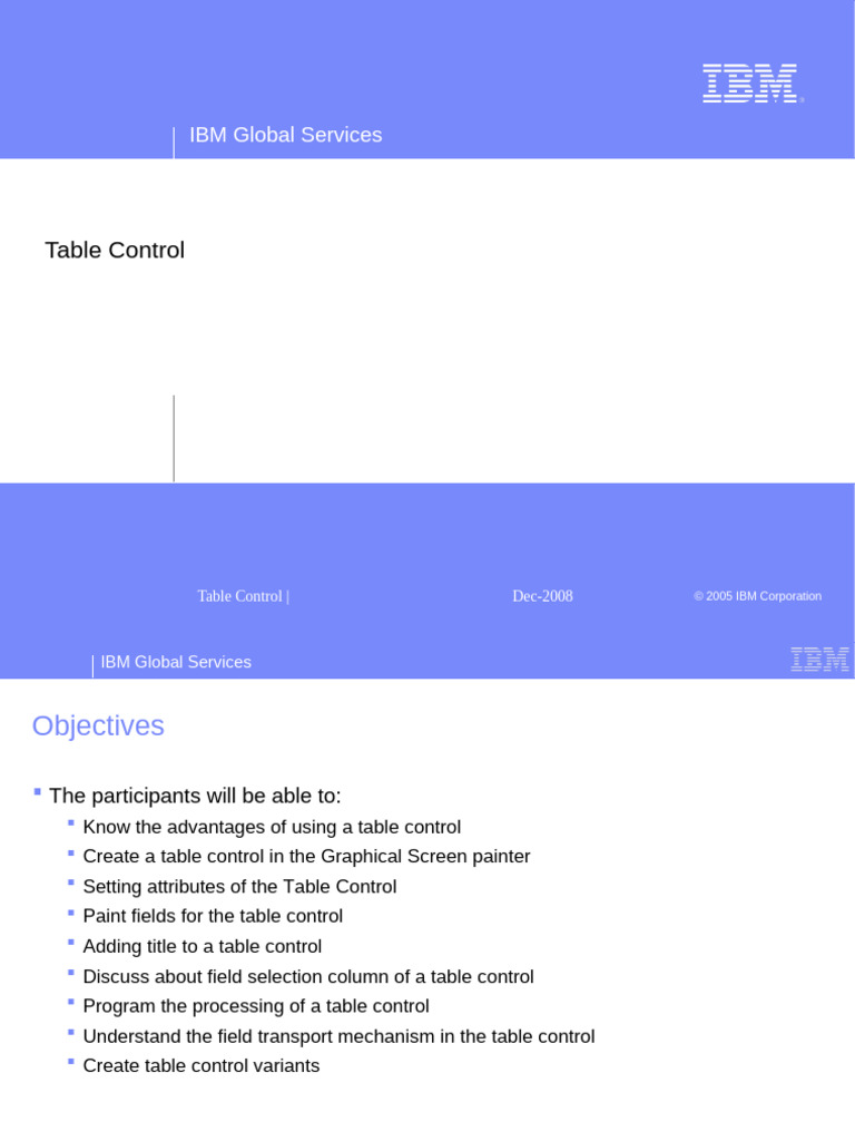 Chapter 15 - Table Control | PDF | Page Layout | Computer Science