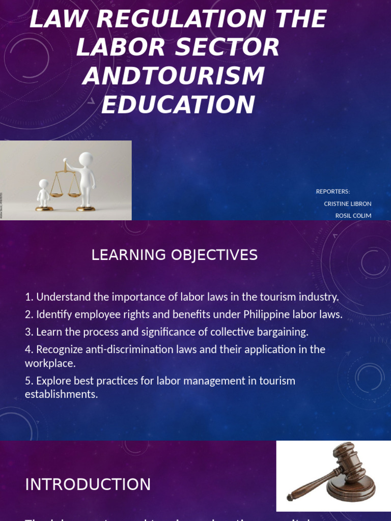Labor Laws in Philippine Tourism Sector | PDF | Employment | Strike Action