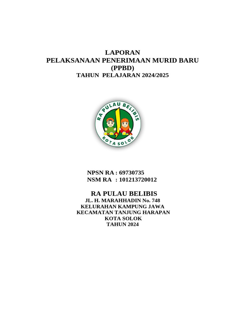 Cover PPDB | PDF