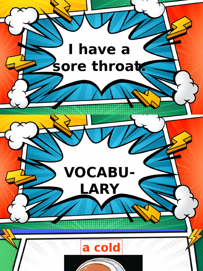 I Have A Sore Throat | PDF