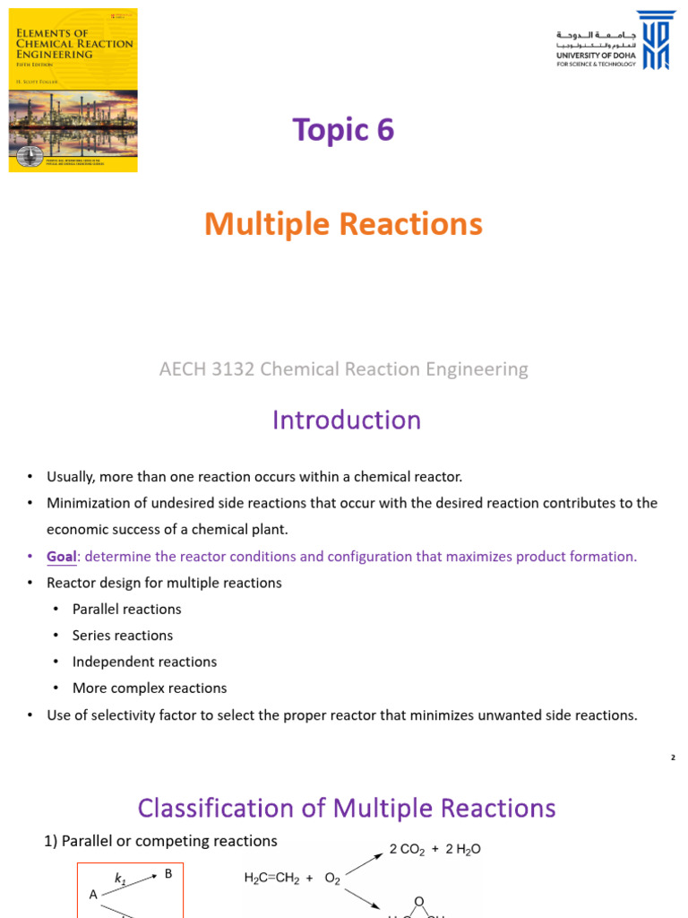 AECH 3132 Topic 6 Updated | PDF | Applied And Interdisciplinary Physics ...