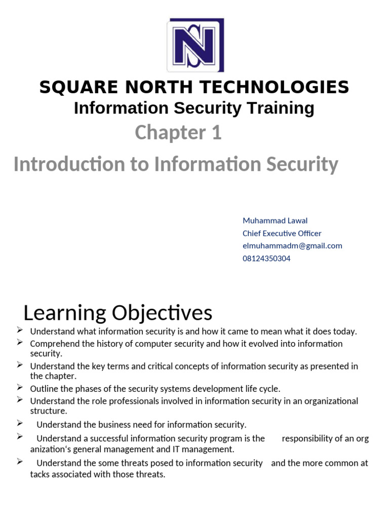 Chapter1 221122094930 Ea188277 | PDF | Security | Computer Security