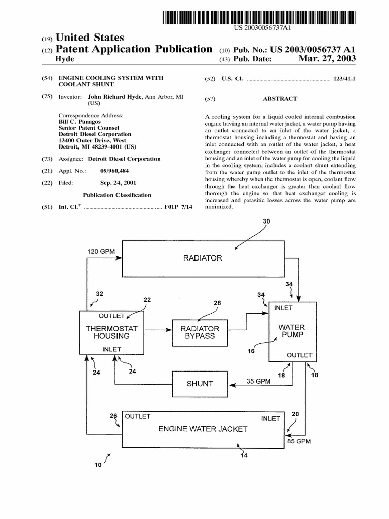Cooling System With Shunt Line | PDF | Radiator | Engines