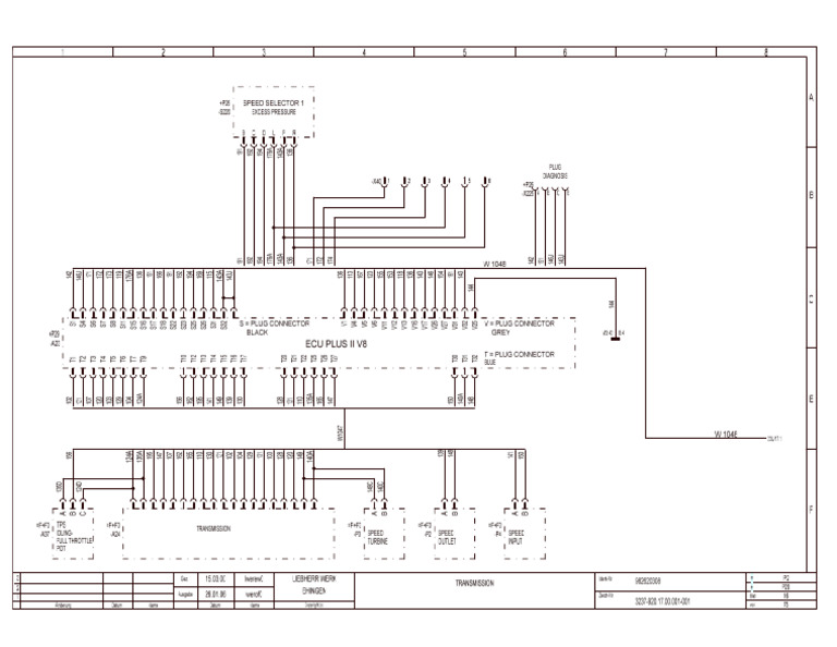 Liebherr Transmission Wiring | PDF