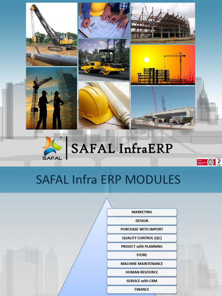 Safal Infra Erp | PDF | Bookkeeping | Inventory