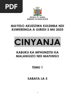 Bemba Proverbs and Sayings | PDF | Languages | Foreign Language Studies