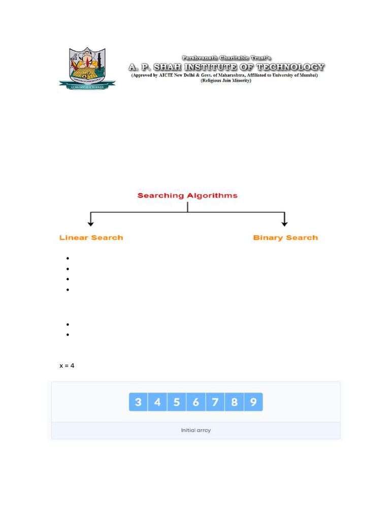Exp 2 Binary Search | PDF
