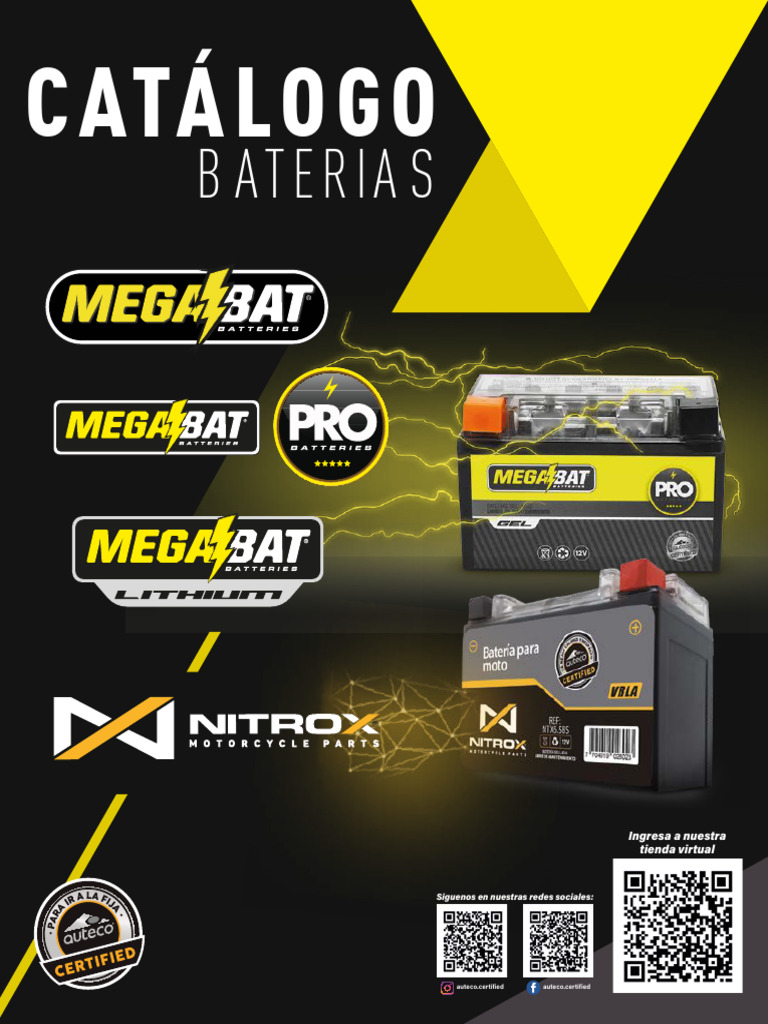 Catálogo-Baterías-2.1 | PDF | Células Galvánicas | Almacen de energia