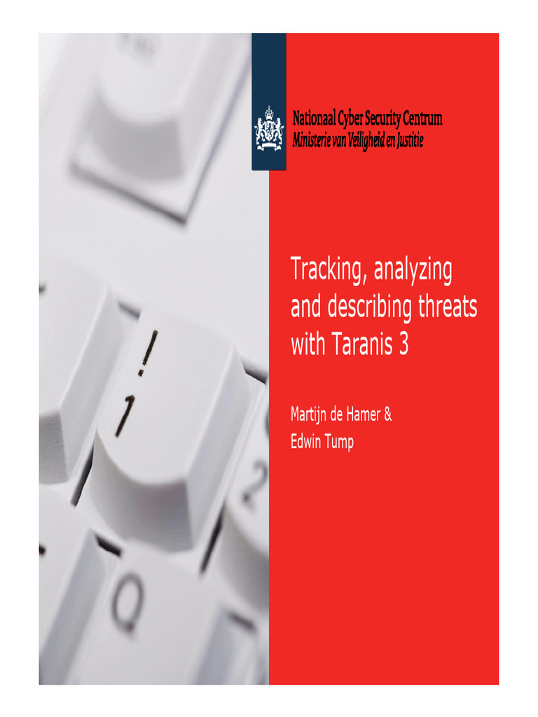 Taranis 3.0.0 Training Slides | PDF | Parsing | Phishing