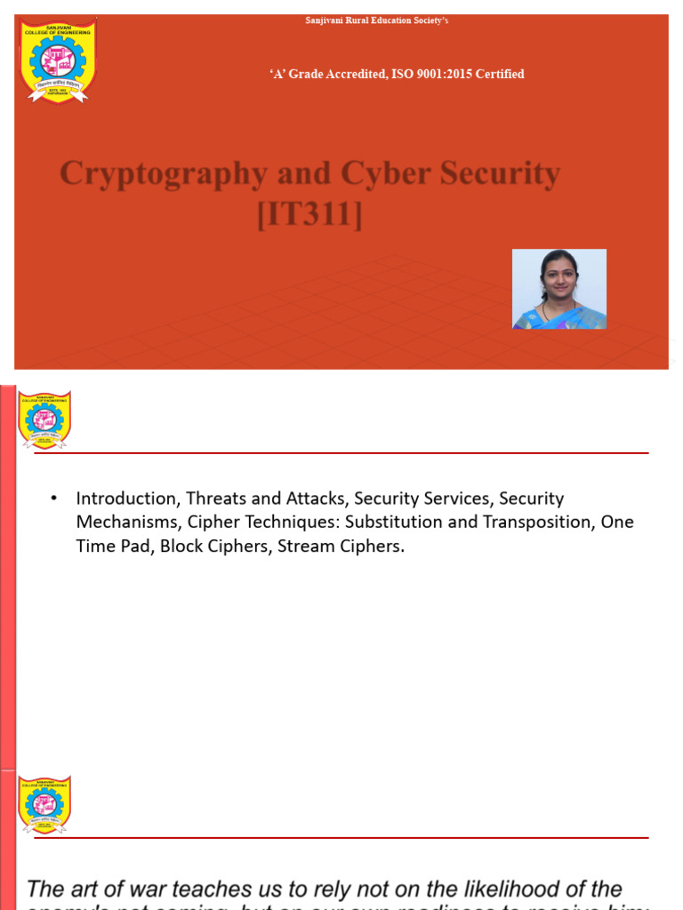 Cybersecurity Basics for IT Students | PDF | Computer Security | Security
