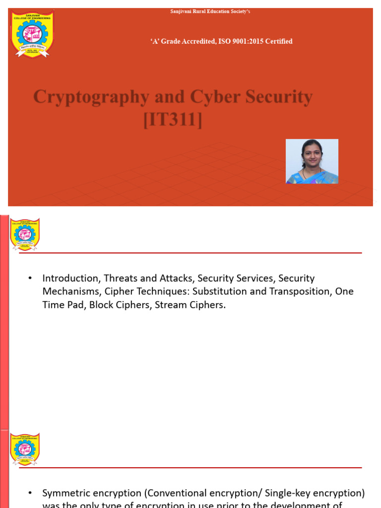 Unit 1 - Classical Encryption Techniques | PDF | Cryptanalysis | Cryptography