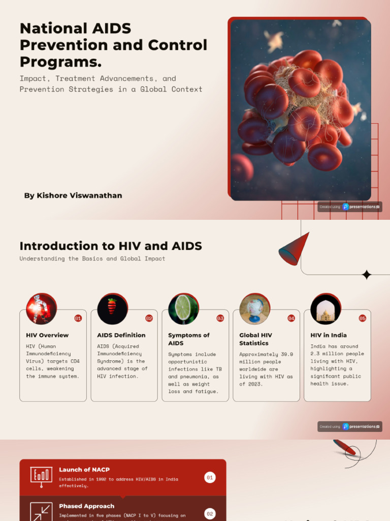 HIV and AIDS Presentation Outline | PDF