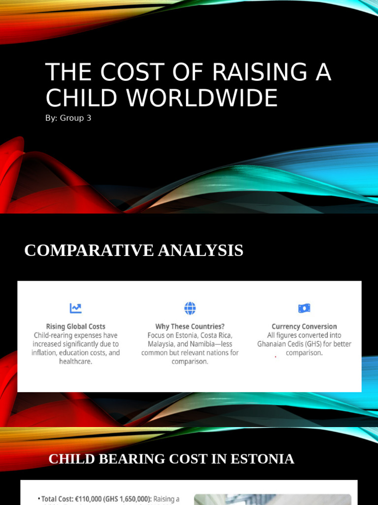The Cost of Raising A Child Worldwide | PDF