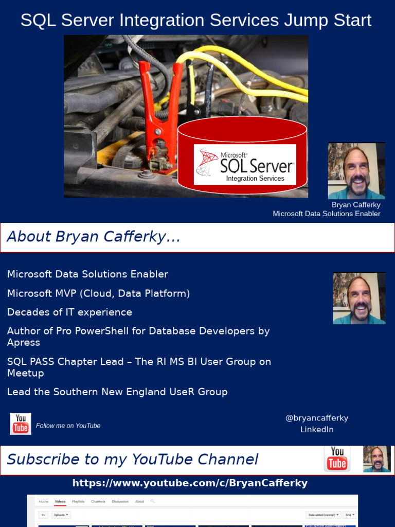 SSISJumpStartNoMemes | PDF | Microsoft Sql Server | Parameter (Computer Programming)