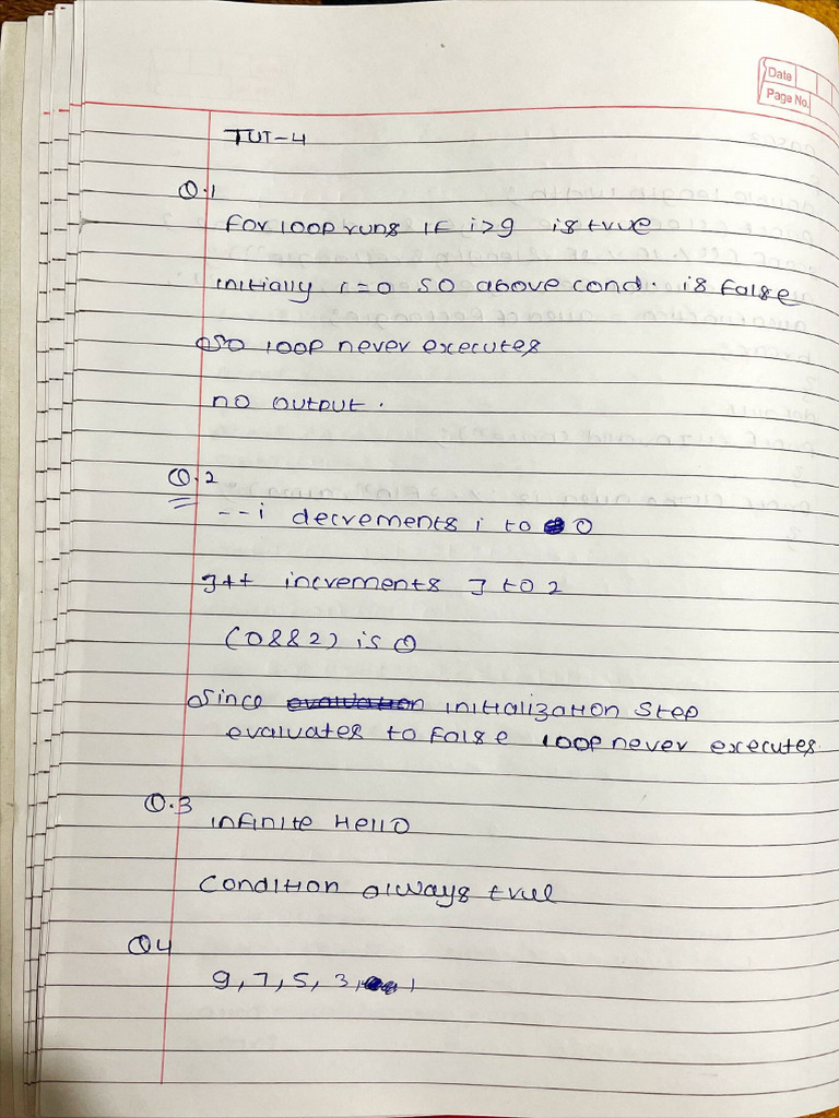 Tut 4 and 5 solutions | PDF