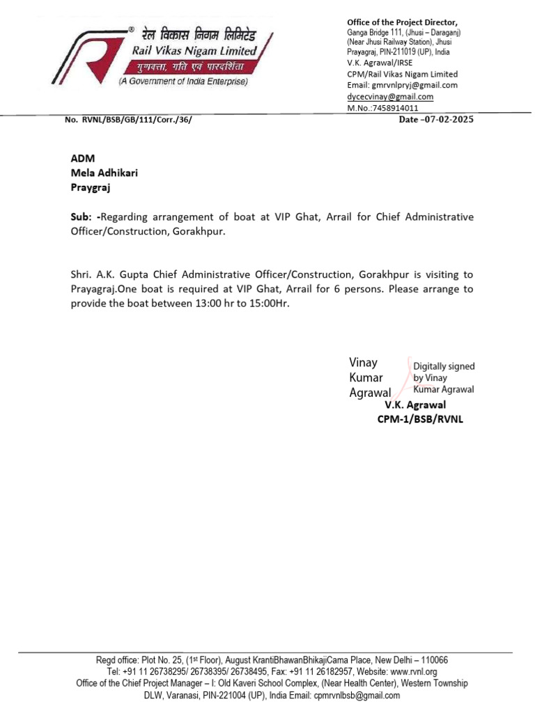 Letter to ADM | PDF