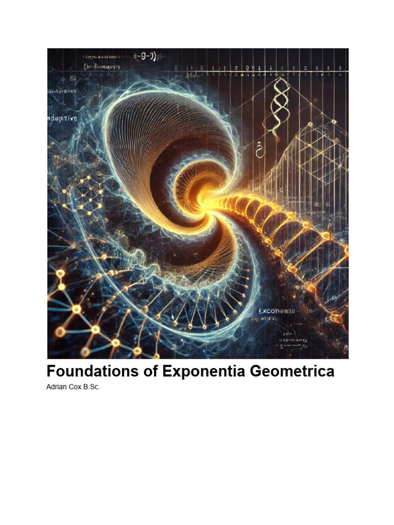 Foundations of Exponentia Geometrica v6 | PDF | Geometry | Space