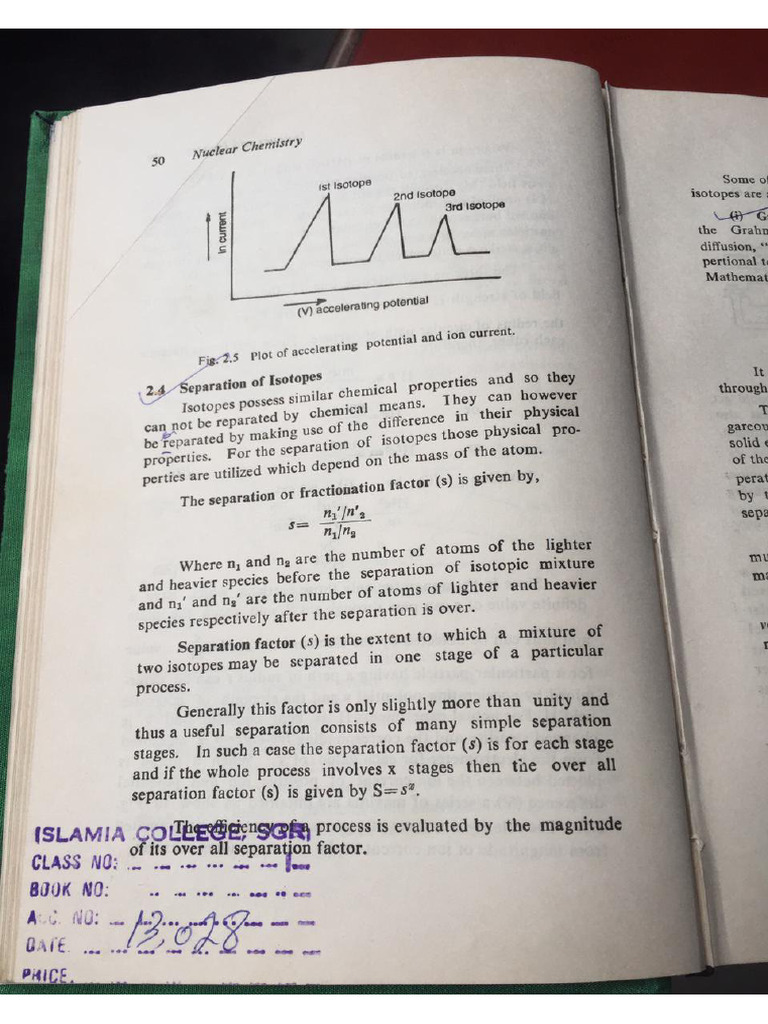 Isotope Seperation Methods | PDF