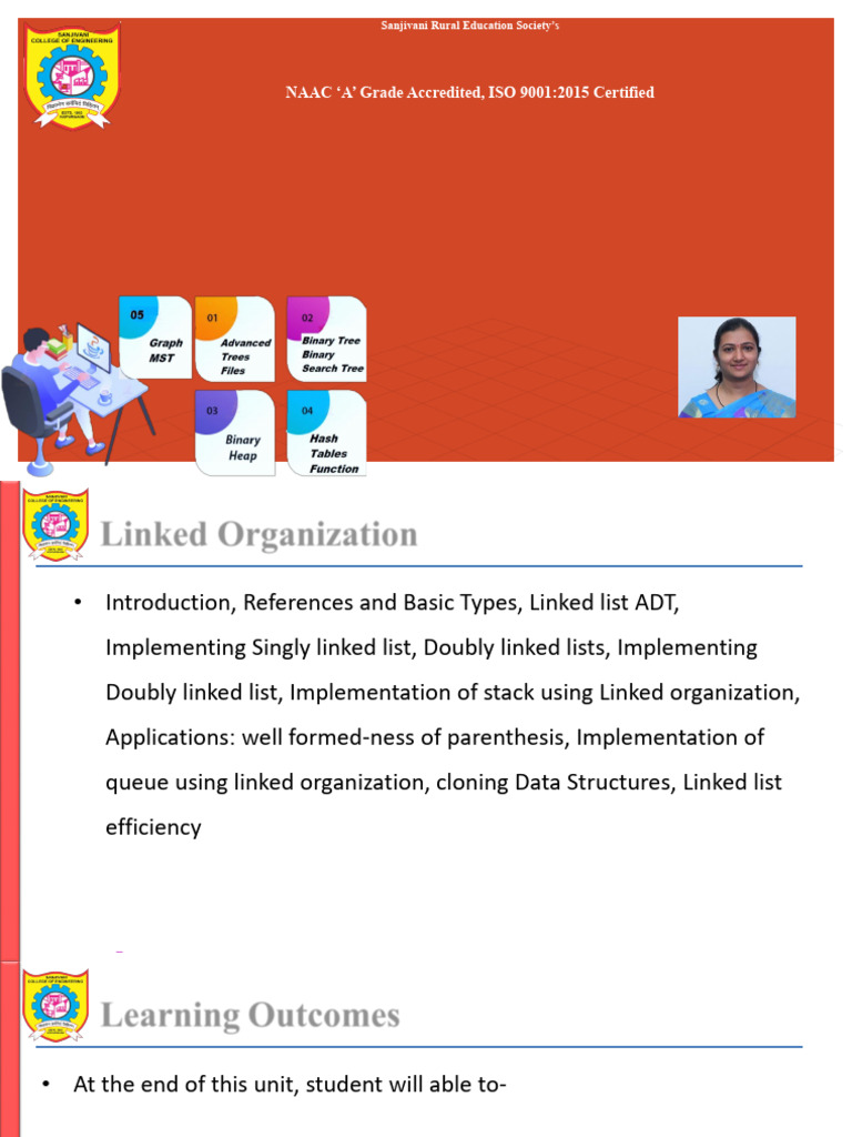 Unit 1 Stack And Queue Using Linked Organization Pdf Method Computer Programming