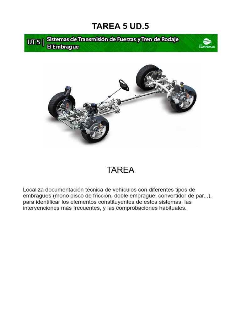 Tarea 5 Ud. 5 Sistemas de Transmision | PDF