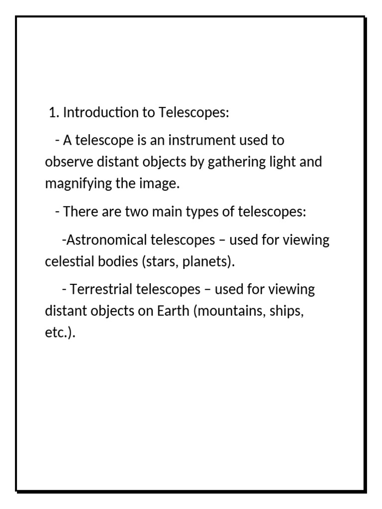 AYUShi | PDF | Telescope | Astronomy