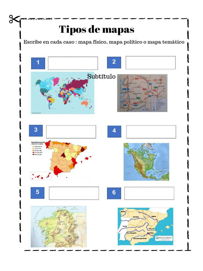 Tipos de mapas.pdf | PDF