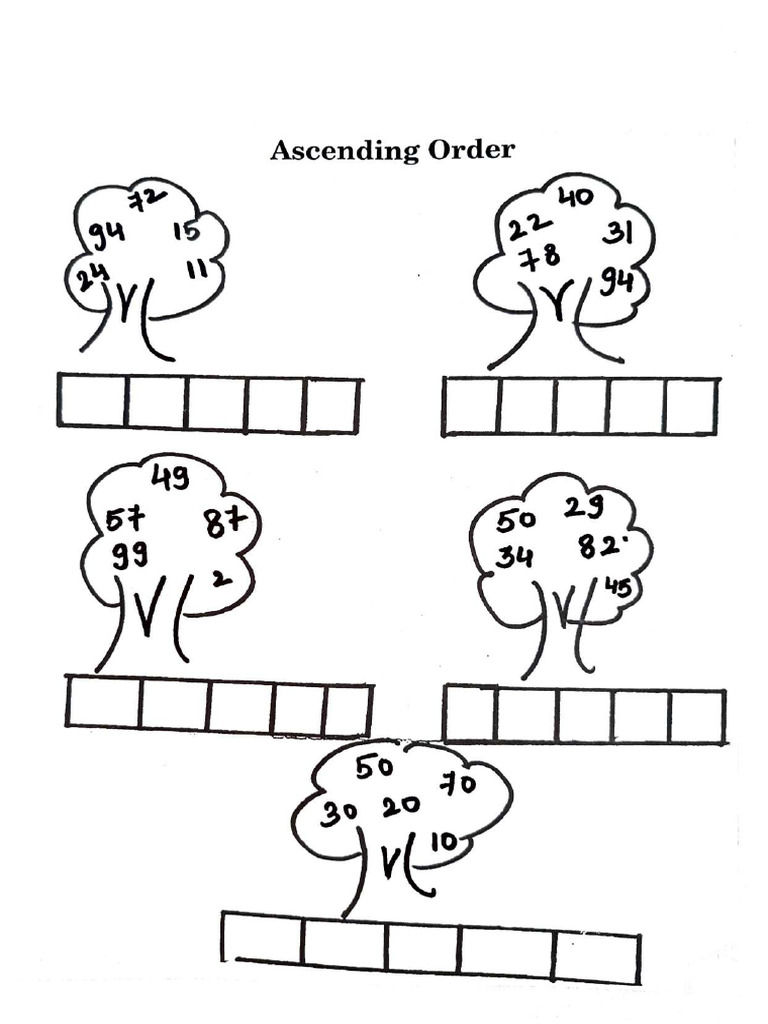 ascending order | PDF
