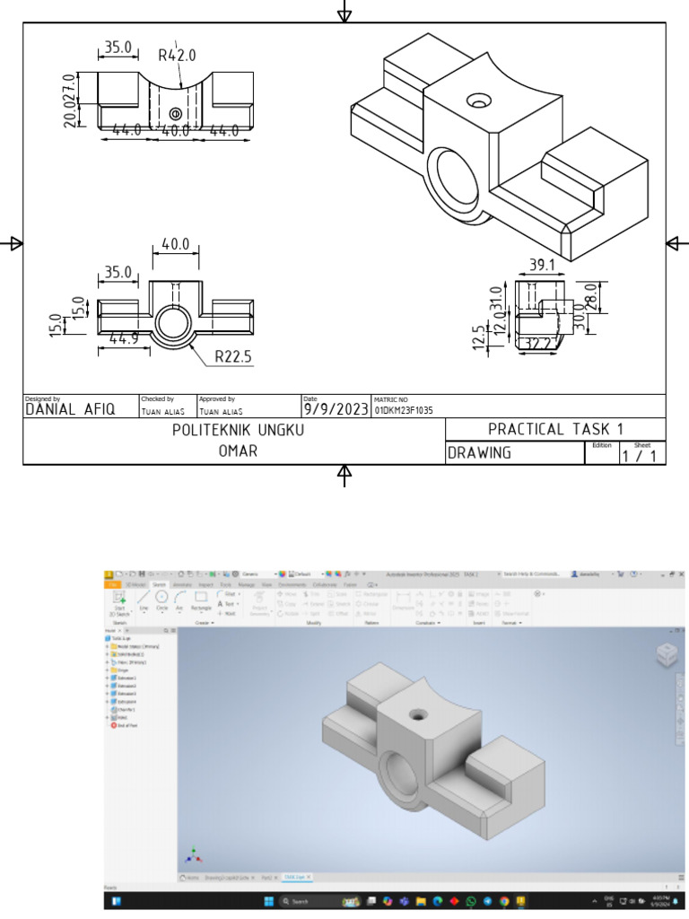 Practical Task 2 01dkm23f1035 | PDF